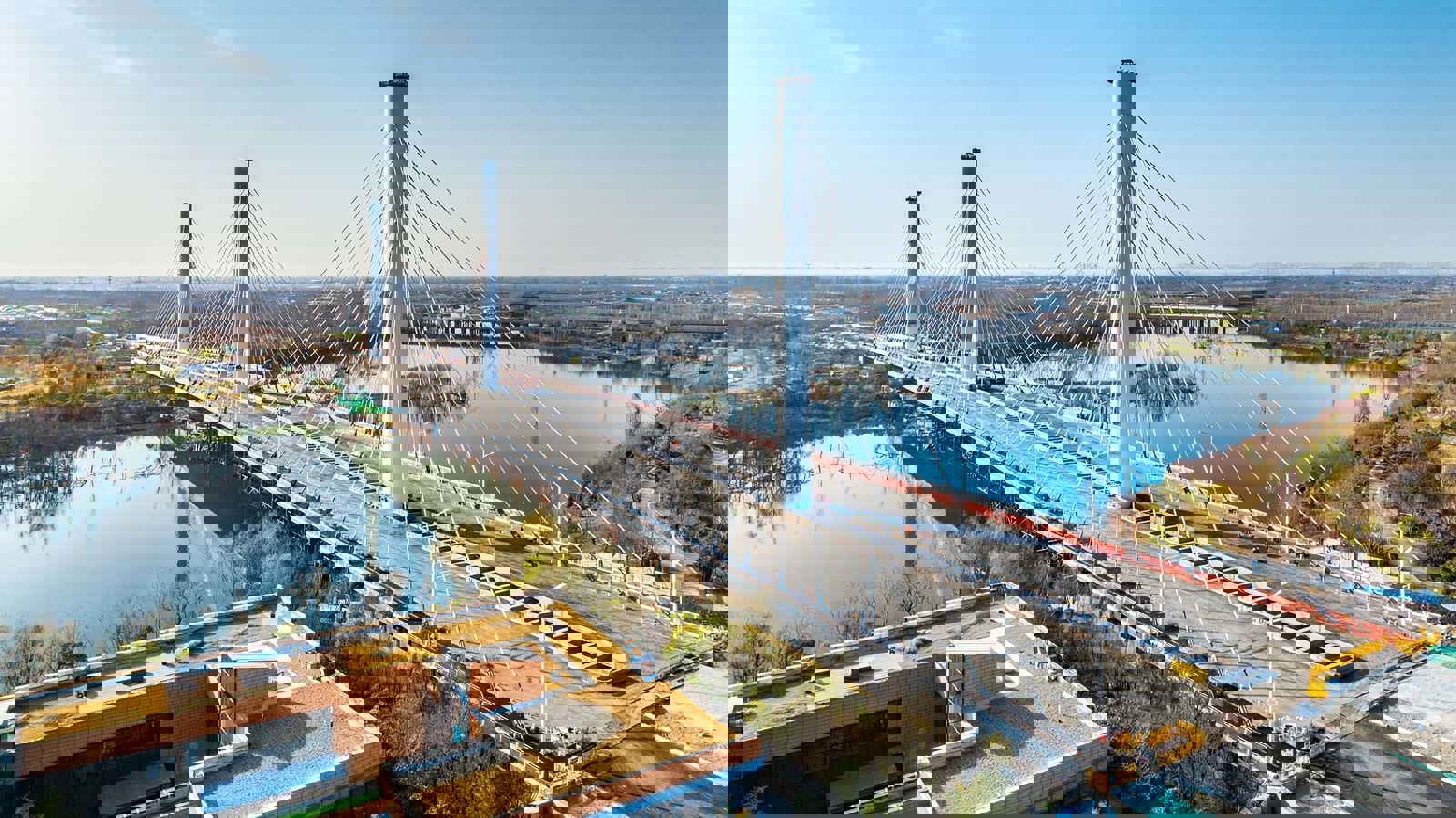 World’s widest multi-tower cable-stayed bridge opens in Xi’an, China - Arup