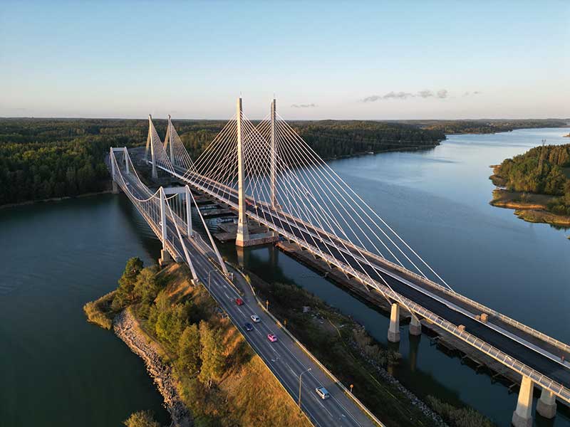 Finland’s new Kirjalansalmi Bridge opens to traffic - Arup
