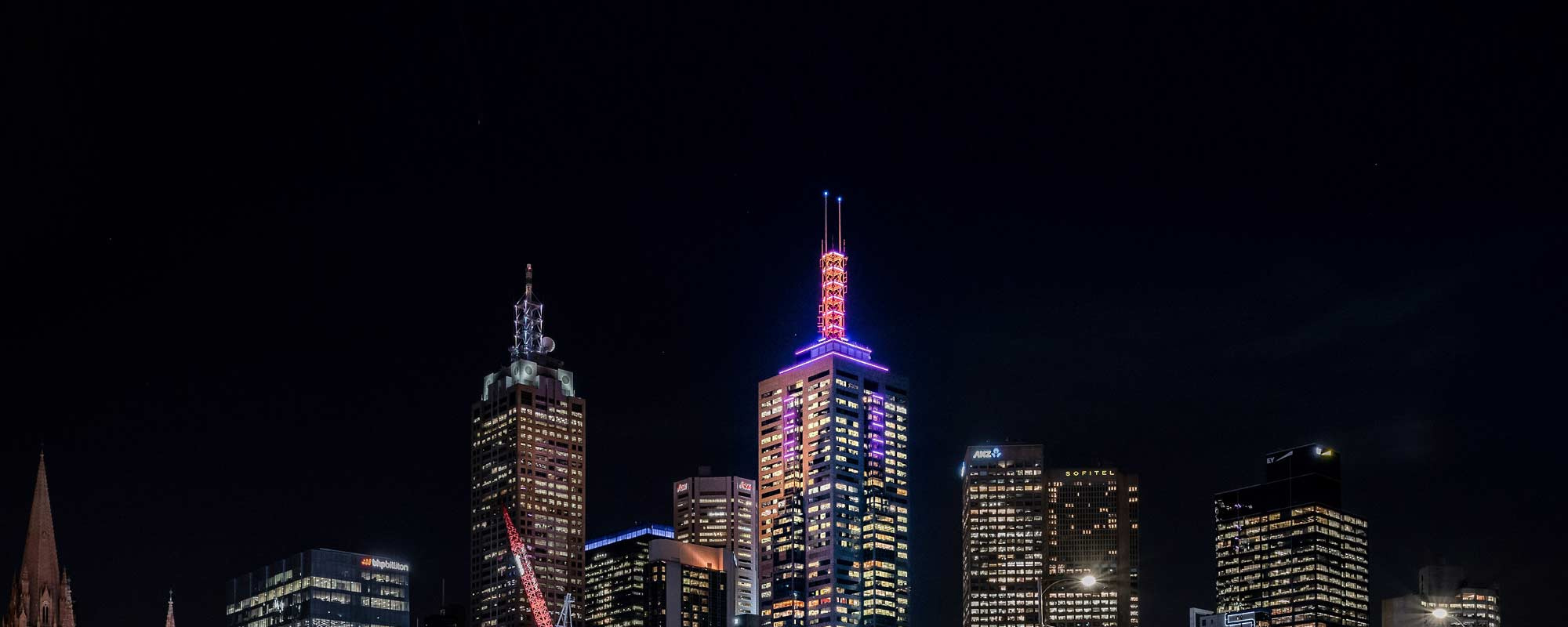 101 Collins Street Spire lighting - Arup