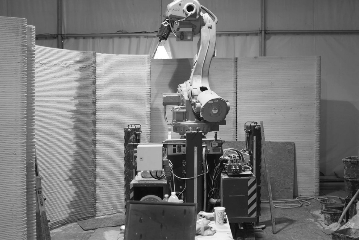3D printed concrete house - Arup