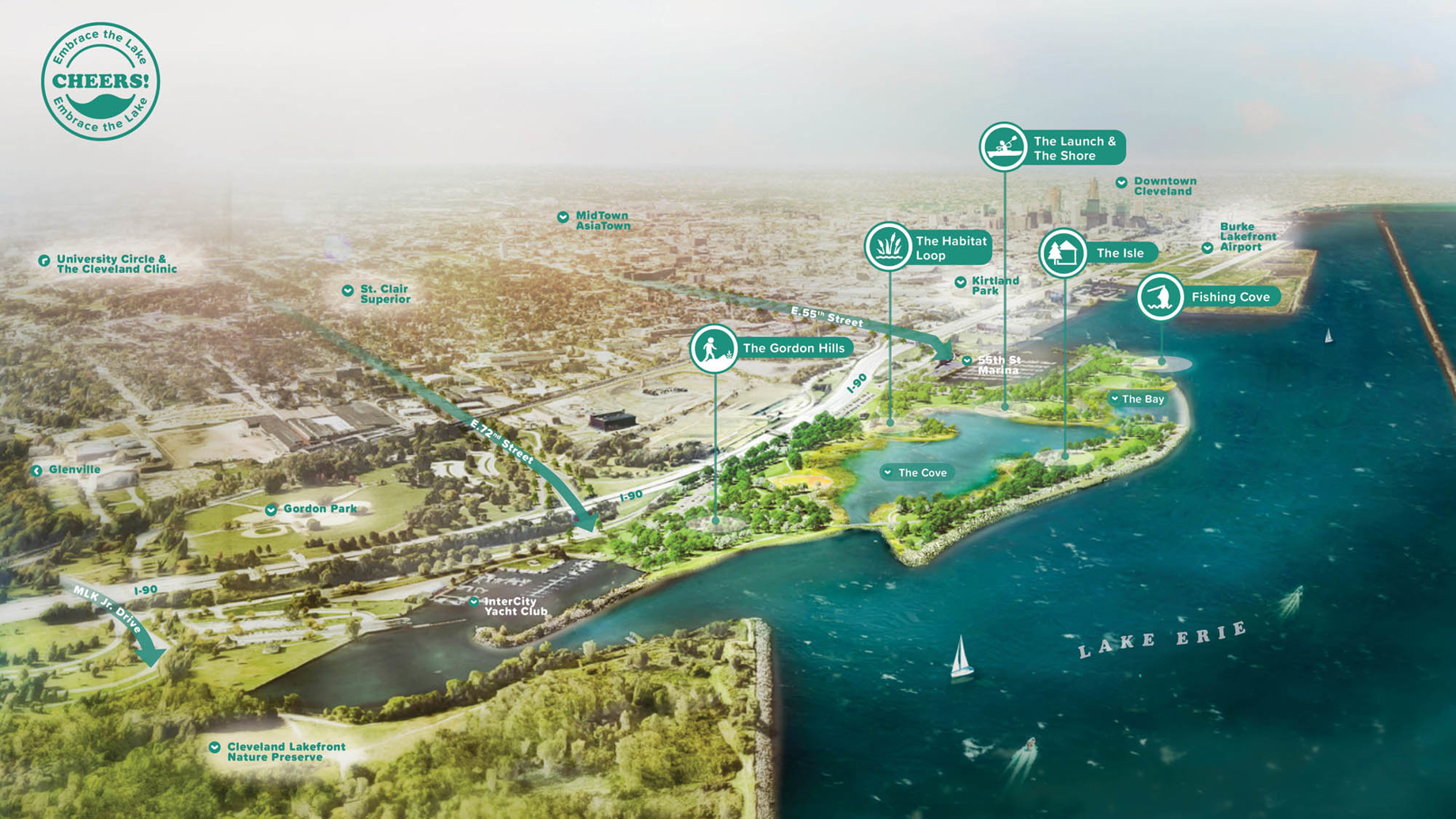 Cleveland Harbor Eastern Embayment Resilience Strategy (CHEERS) - Arup