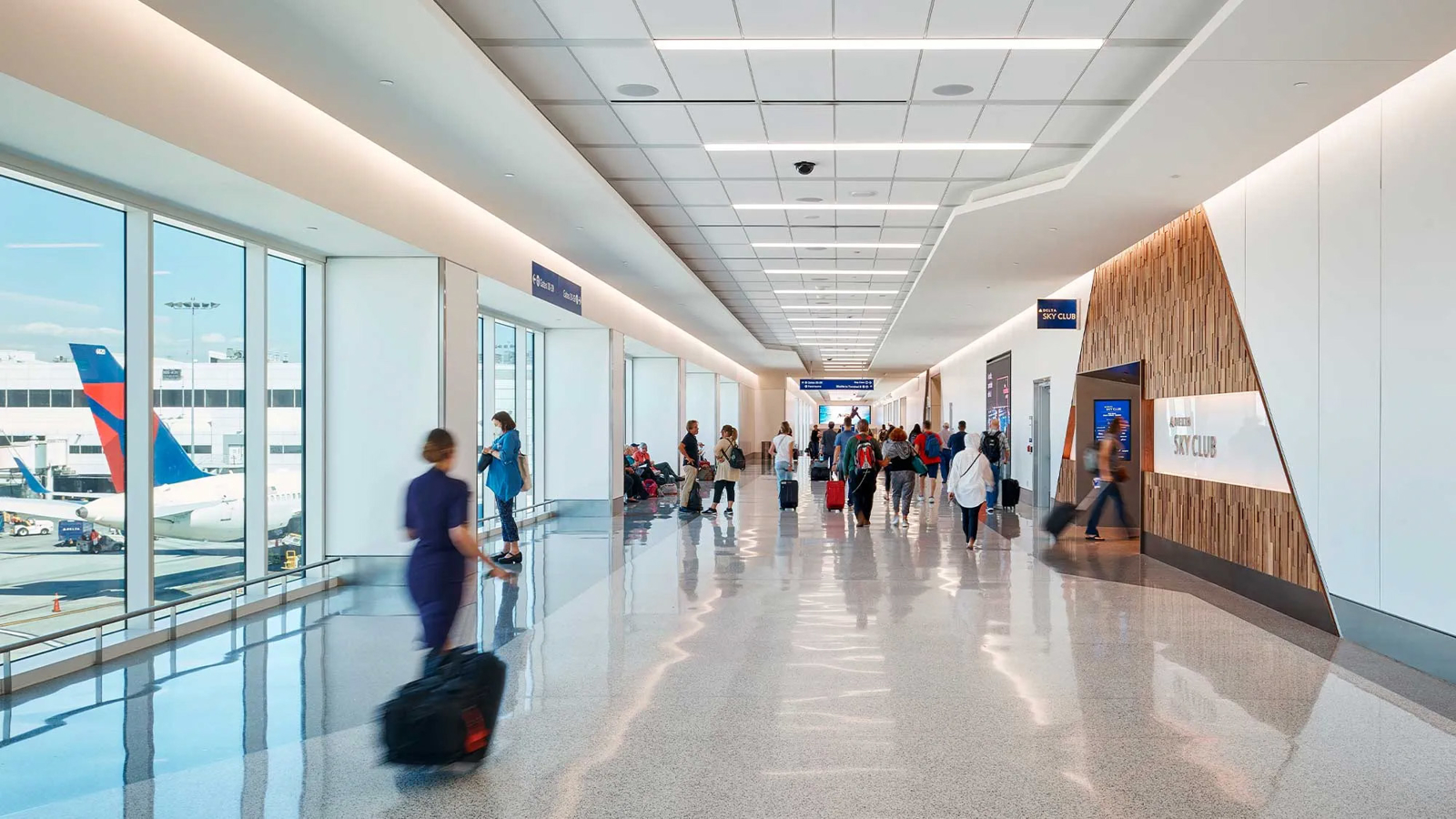 Delta Sky Way at LAX - Arup