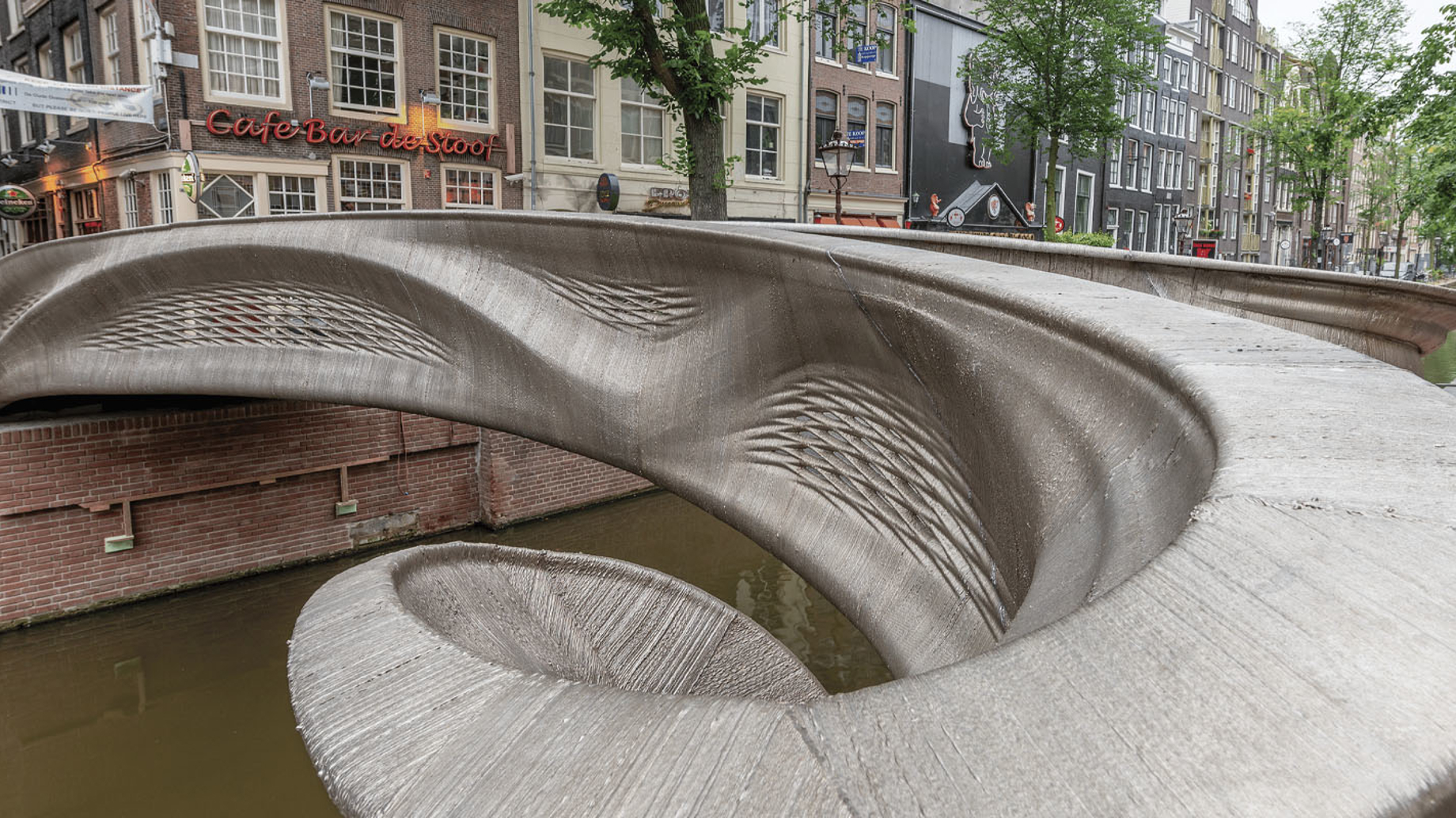 MX3D: Amsterdam's 3D printed steel bridge - Arup