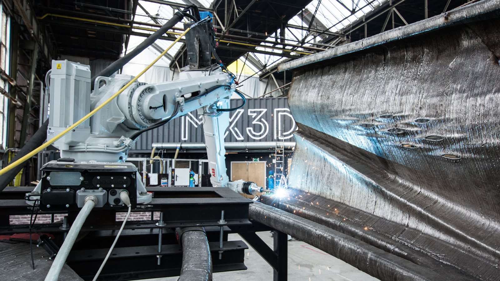 MX3D: Amsterdam's 3D printed steel bridge - Arup