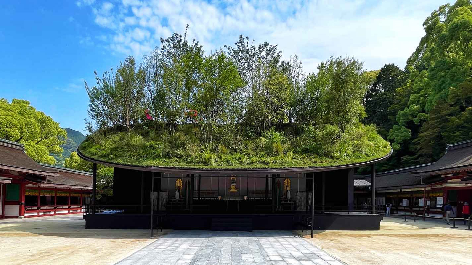 Temporary hall for Dazaifu Tenmangu - Arup